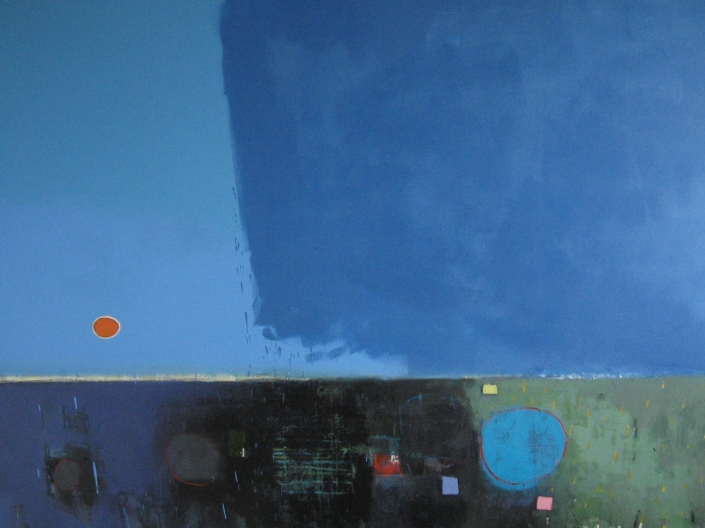 Mark Godwin, artist: paintings on canvas, large colour compositions ...