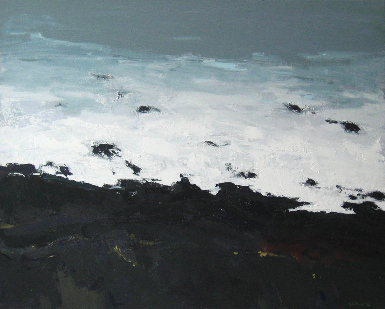 Representational paintings by contemporary British artist, Mark Godwin