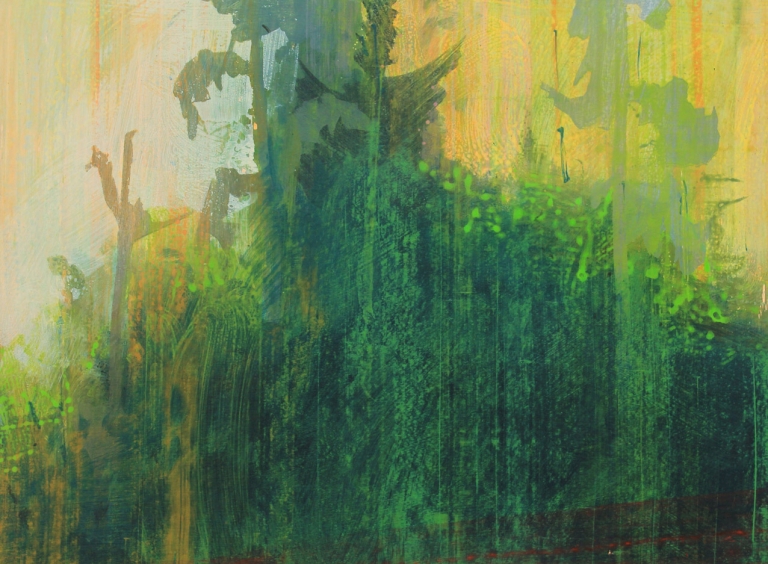 Works on paper/Monoprints by contemporary British artist, Mark Godwin