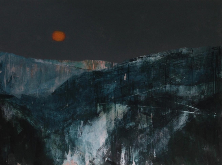 Abstract paintings by contemporary British artist, Mark Godwin