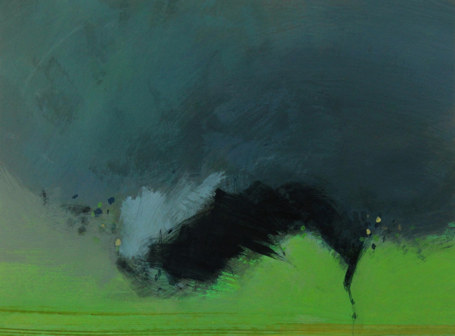 Works on paper/Monoprints by contemporary British artist, Mark Godwin