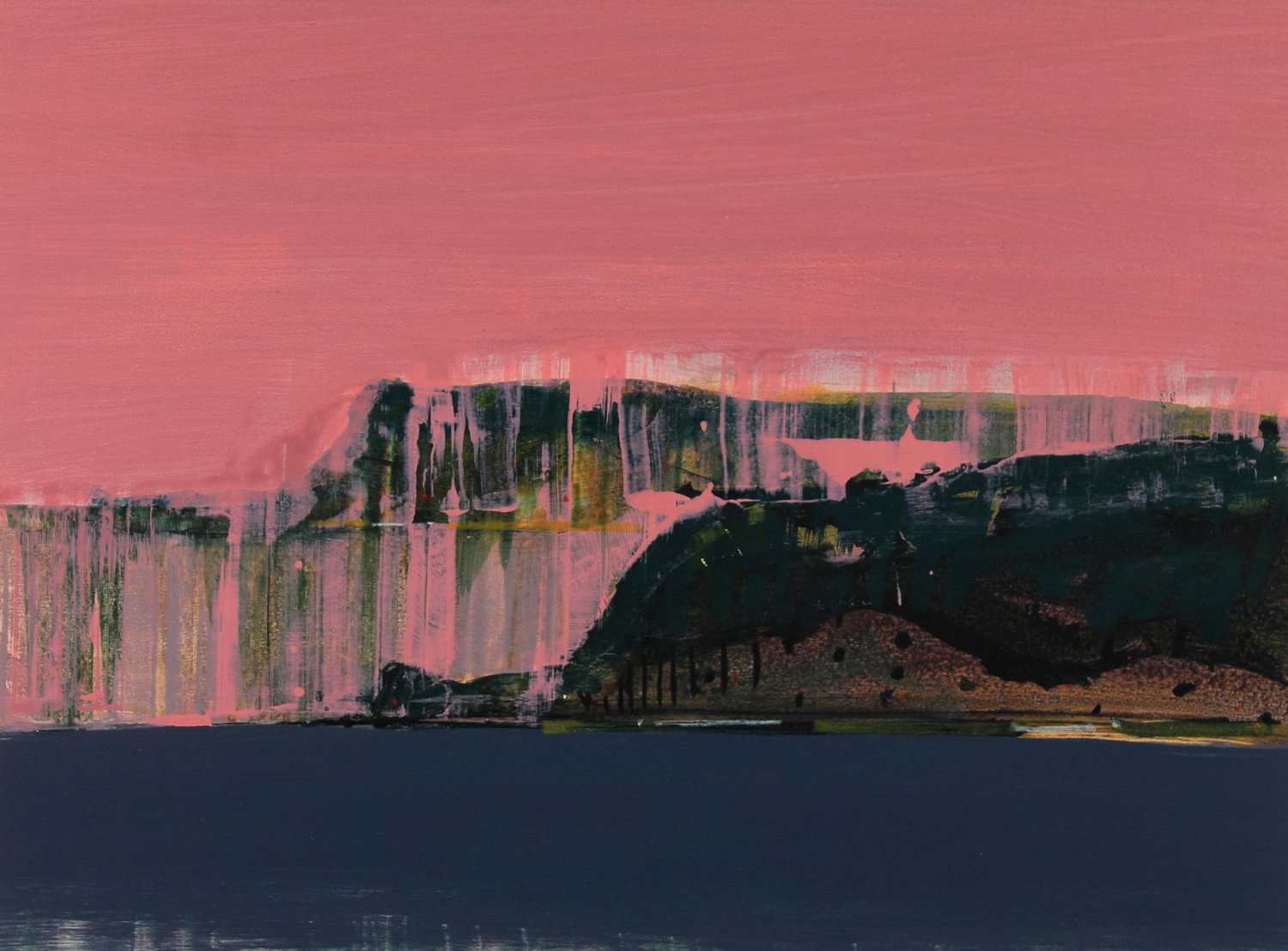 Works on paper/Monoprints by contemporary British artist, Mark Godwin