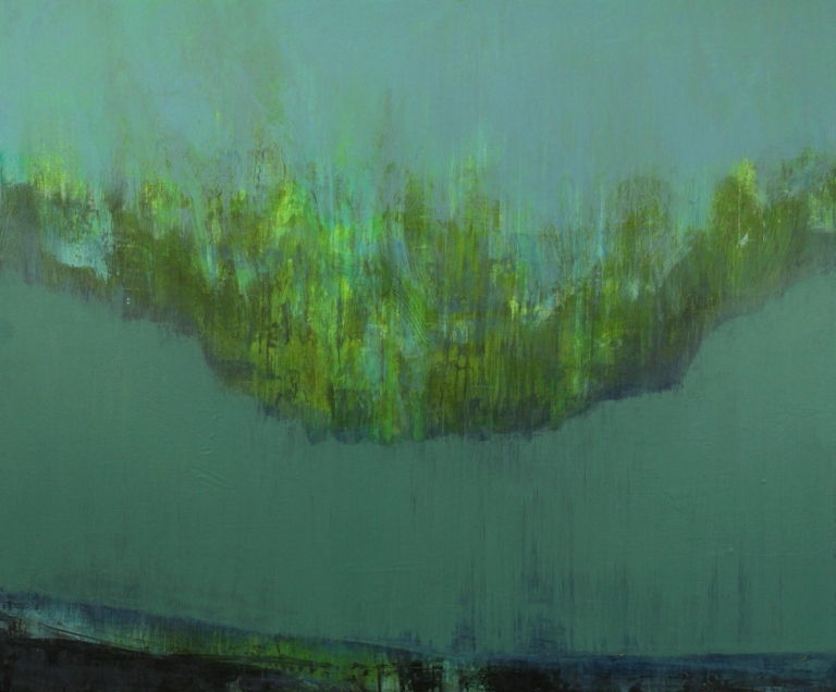 Abstract paintings by contemporary British artist, Mark Godwin