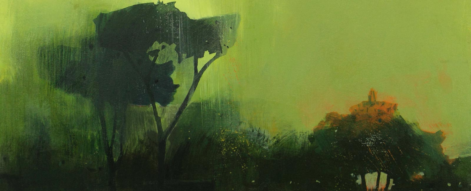 Mark Godwin, artist: paintings on canvas, large colour compositions ...